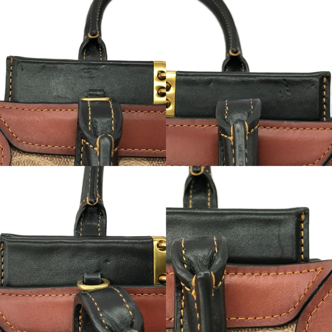 COACH コーチ トループ キャリーオール シグネチャー 2WAYバッグ COACH コーチ トループ キャリーオール シグネチャー 2WAYバッグ