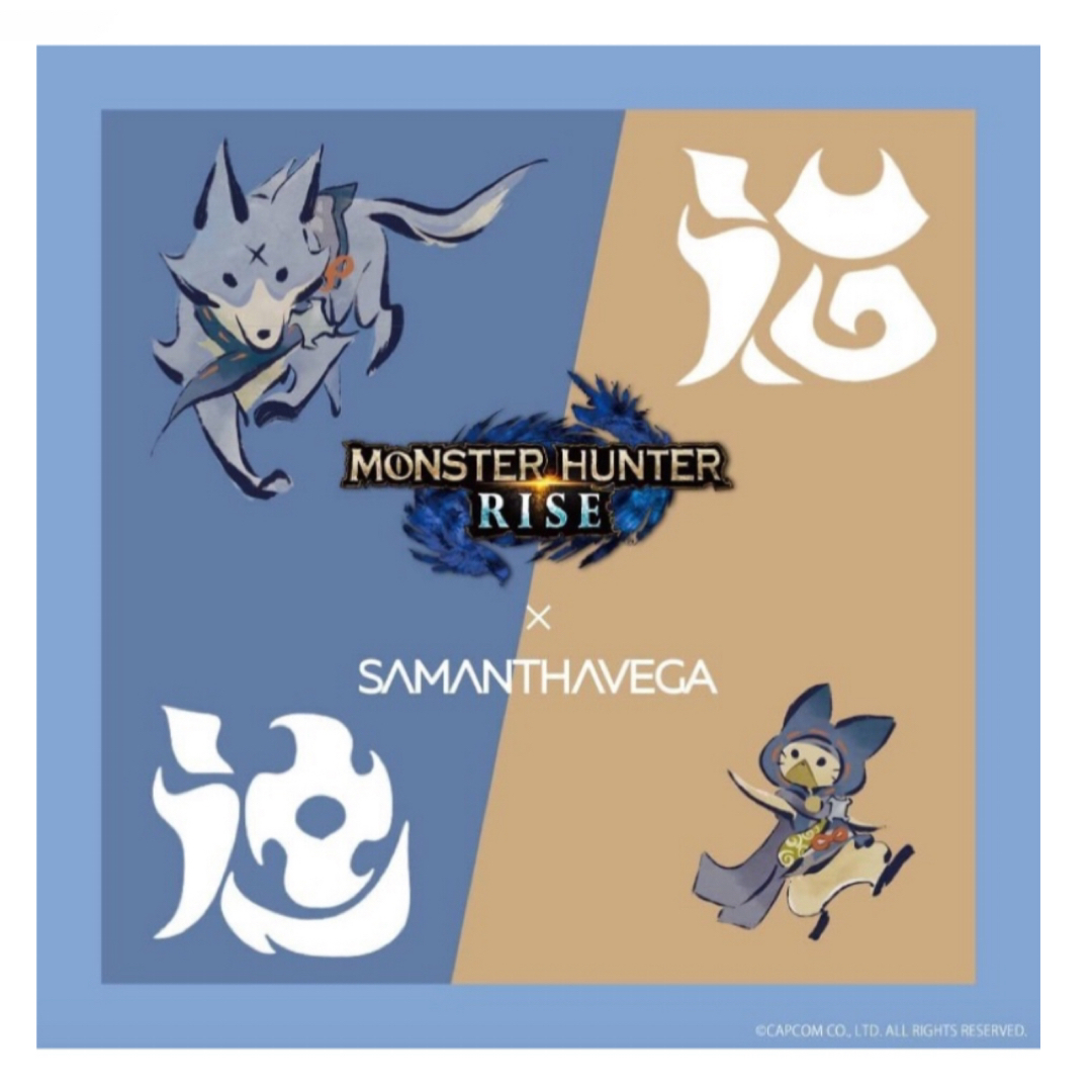 モンスターハンターライズ×サマンサベガ ショルダーバッグ モンスターハンターライズ×サマンサベガ ショルダーバッグ