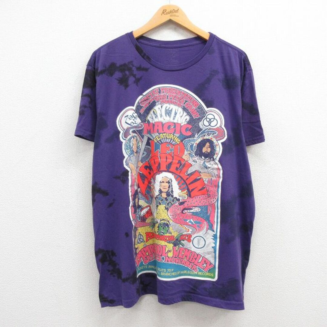 XL☆古着 半袖 ロック バンド Tシャツ メンズ レッド XL☆古着 半袖 ロック バンド Tシャツ メンズ レッド