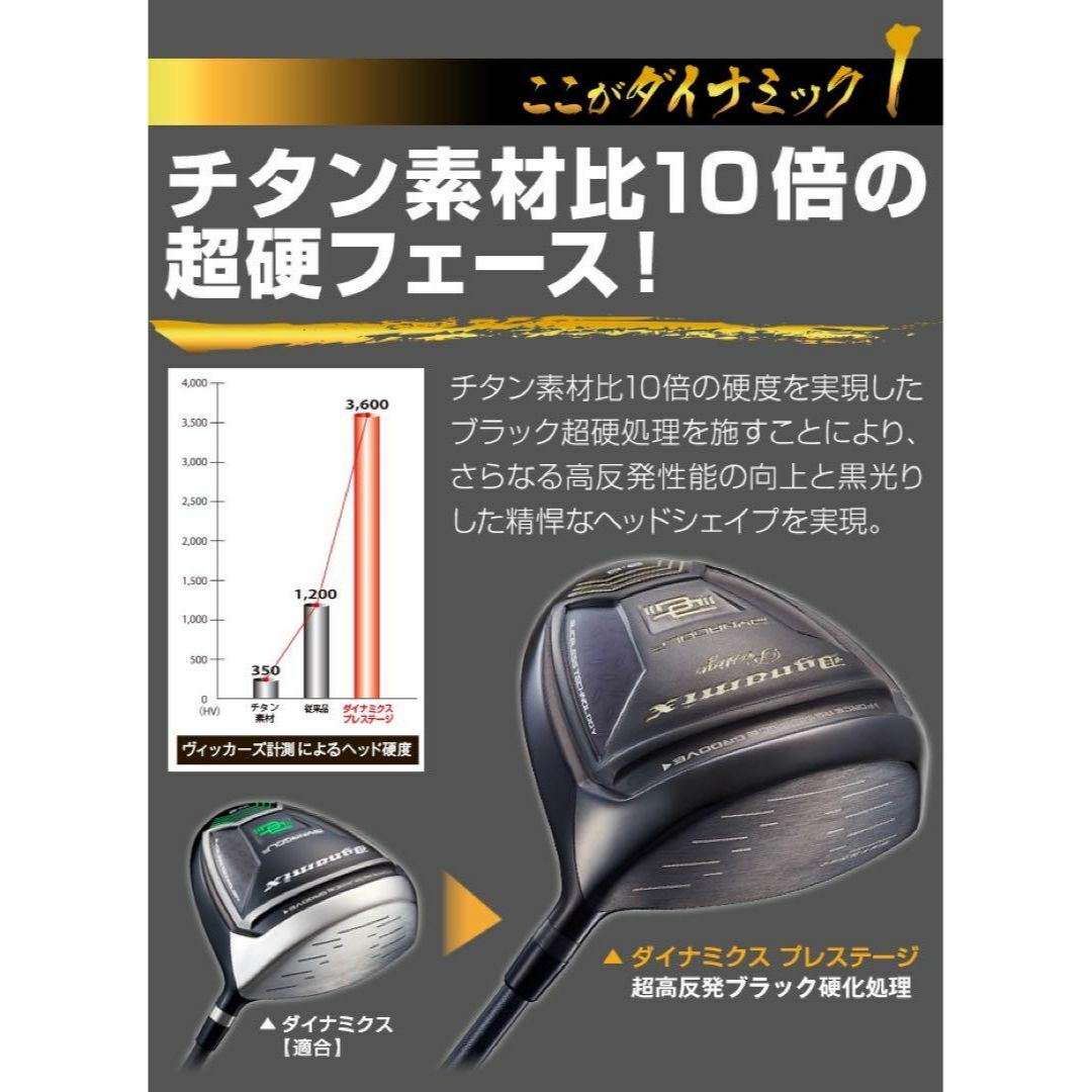 USTマミヤ仕様の ステルス より20Yアップ高反発!ダイナミクス USTマミヤ仕様の ステルス より20Yアップ高反発!ダイナミクス