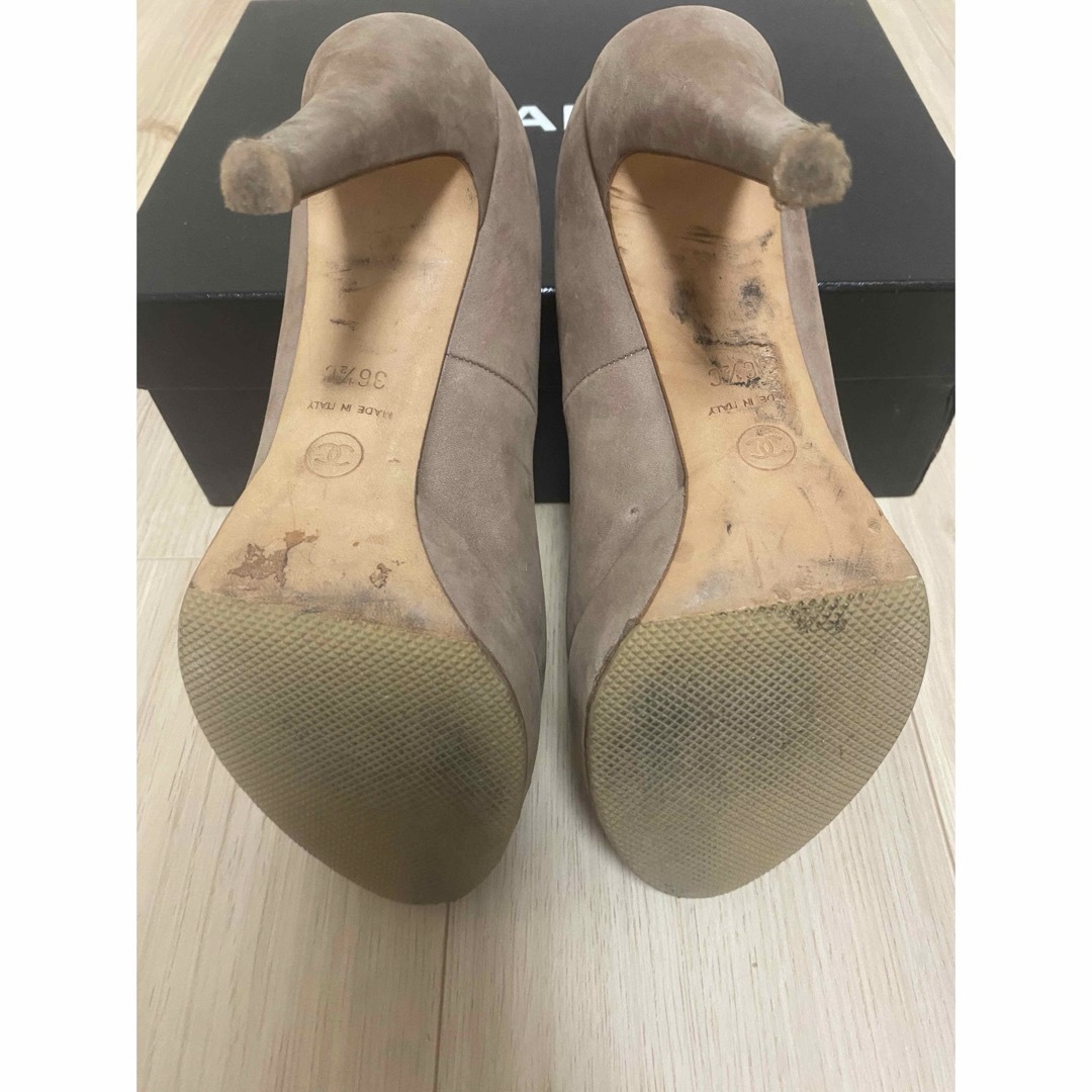 CHANEL シャネル CC ココマーク ヒール 靴 パンプス レザー CHANEL シャネル CC ココマーク ヒール 靴 パンプス レザー