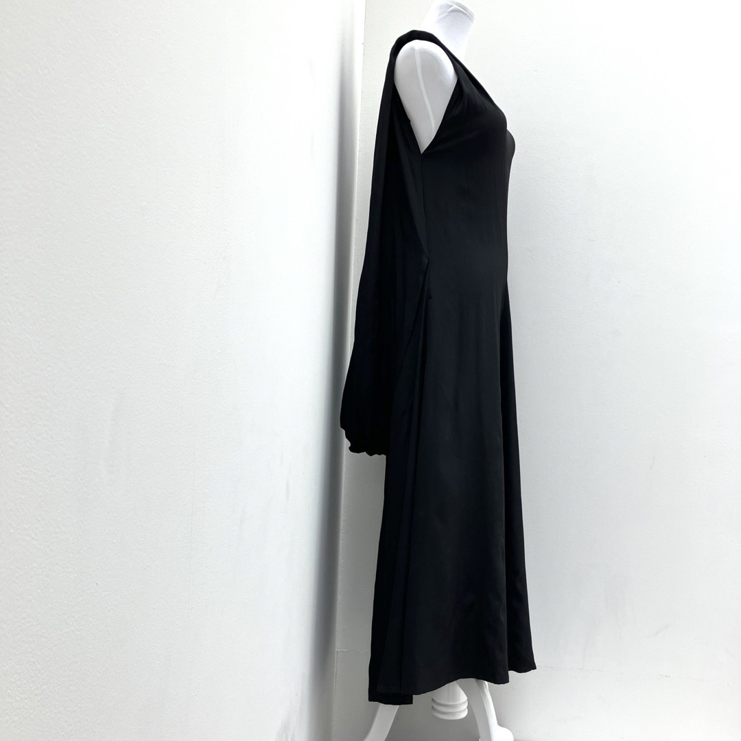 Yohji Yamamoto + noir ブラック ロング ドレス Yohji Yamamoto + noir ブラック ロング ドレス