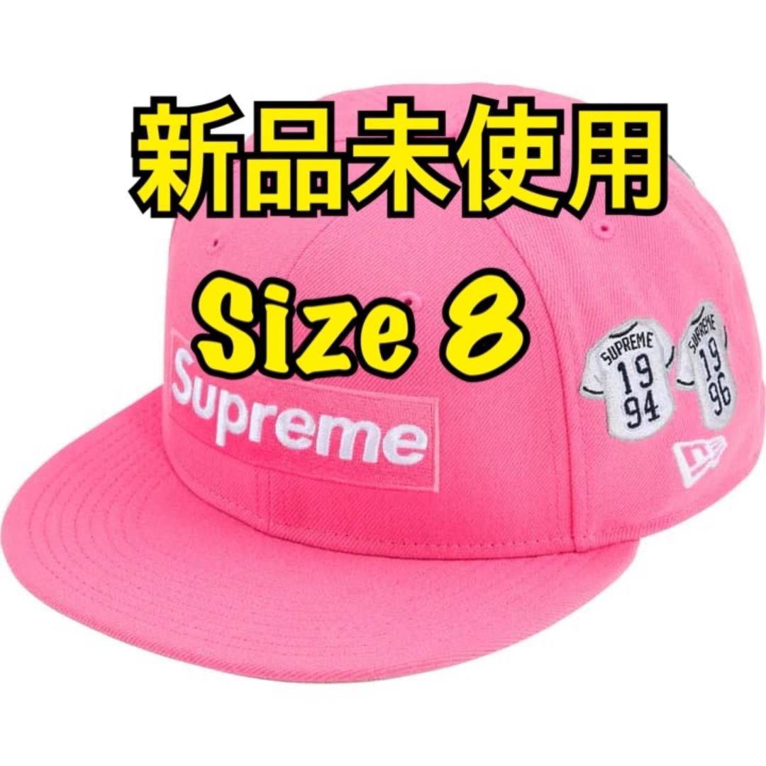 Supreme - Supreme Jerseys Box Logo New Era Pinkの通販 by Supreme - Supreme Jerseys Box Logo New Era Pinkの通販 by