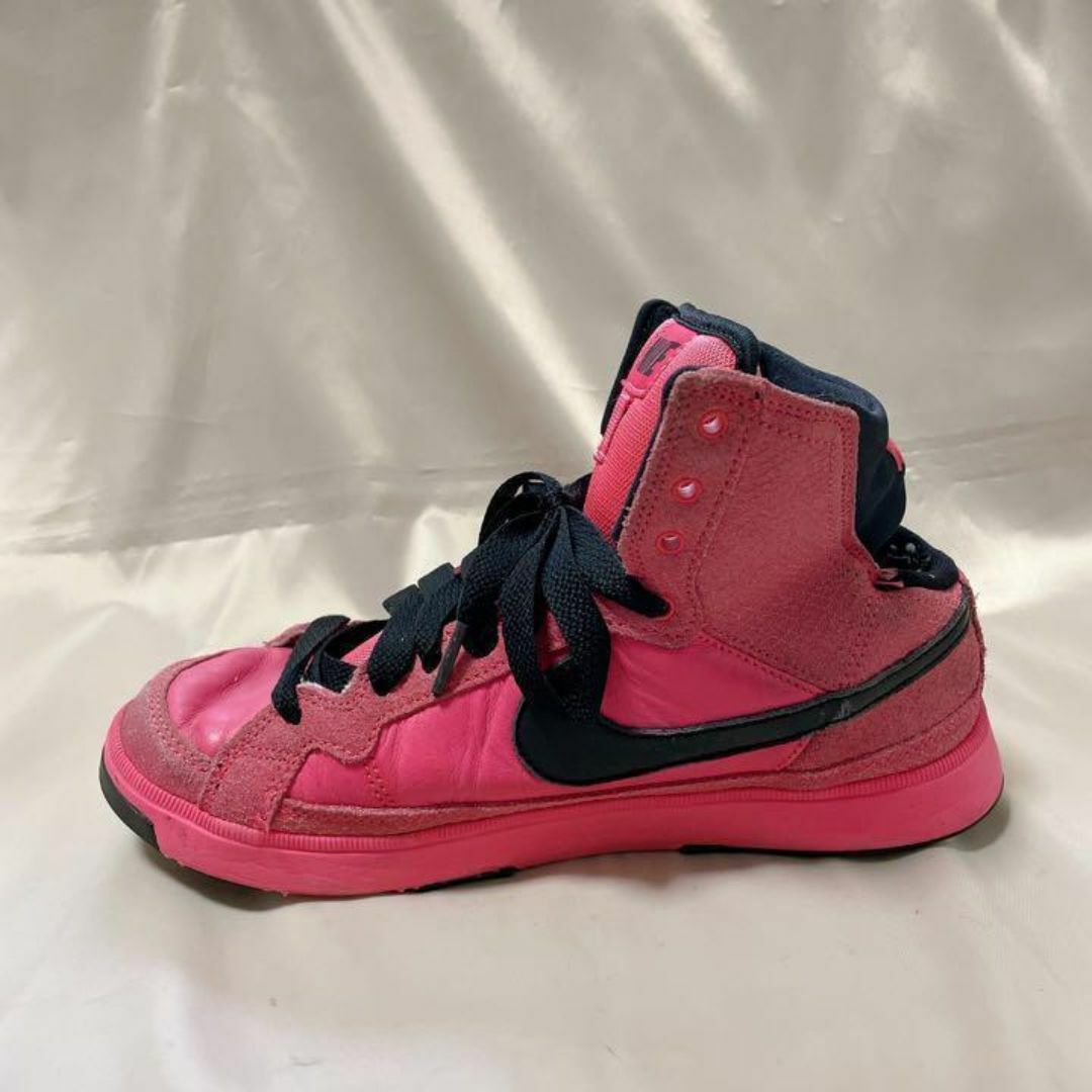 NIKE - NIKE AIR ナイキ エア ピンク ハイカット スニーカーの NIKE - NIKE AIR ナイキ エア ピンク ハイカット スニーカーの