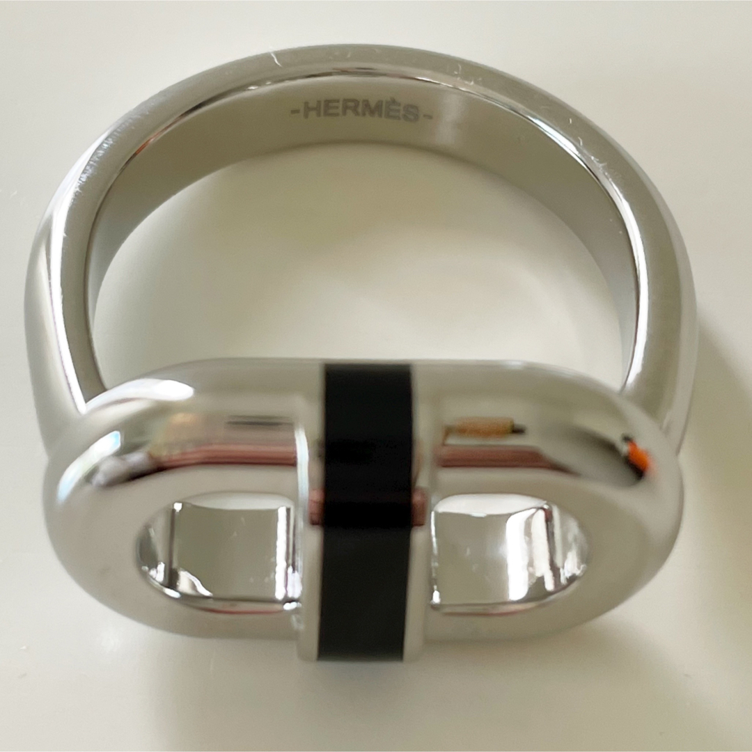 HERMES - HERMES マイヨン リング 56号 シェーヌダンクル 新品 HERMES - HERMES マイヨン リング 56号 シェーヌダンクル 新品