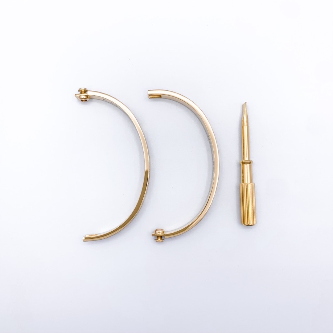 Cartier - 【保証書付】カルティエ ラブブレス #17 新型 YG Cartier - 【保証書付】カルティエ ラブブレス #17 新型 YG