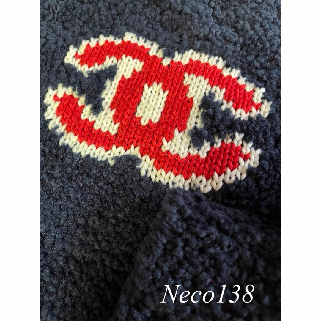 CHANEL - CHANELシャネルニットセーター38未使用ネイビーの通販 CHANEL - CHANELシャネルニットセーター38未使用ネイビーの通販