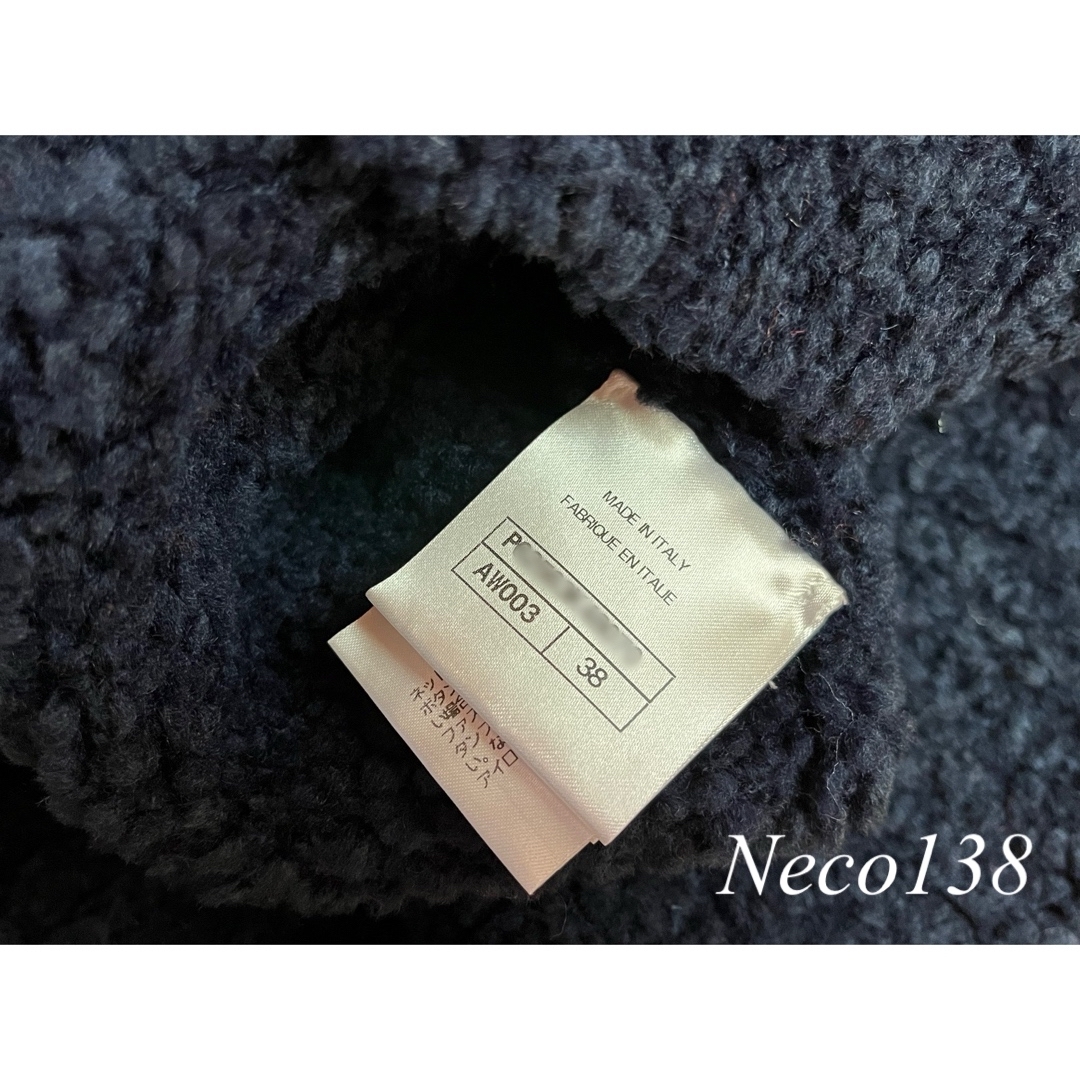 CHANEL - CHANELシャネルニットセーター38未使用ネイビーの通販 CHANEL - CHANELシャネルニットセーター38未使用ネイビーの通販