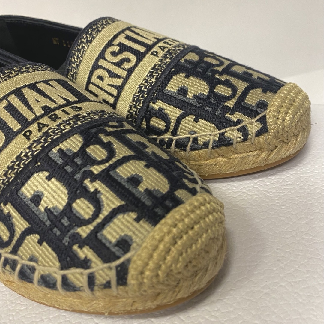 Dior - 新品 定価10.5万 DIOR エスパドリーユ スリッポン Dior - 新品 定価10.5万 DIOR エスパドリーユ スリッポン