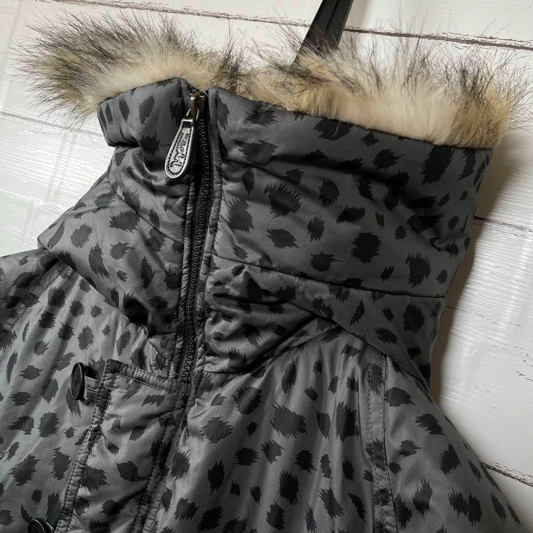 X-girl - 美品✨x-girl ファージャケットヒョウ柄 レディース M X-girl - 美品✨x-girl ファージャケットヒョウ柄 レディース M