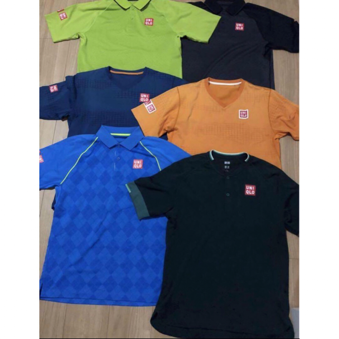 UNIQLO - ユニクロ 錦織 フェデラー ジョコビッチ シャツ まとめ UNIQLO - ユニクロ 錦織 フェデラー ジョコビッチ シャツ まとめ