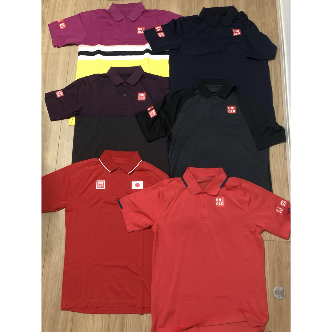 UNIQLO - ユニクロ 錦織 フェデラー ジョコビッチ シャツ まとめ UNIQLO - ユニクロ 錦織 フェデラー ジョコビッチ シャツ まとめ