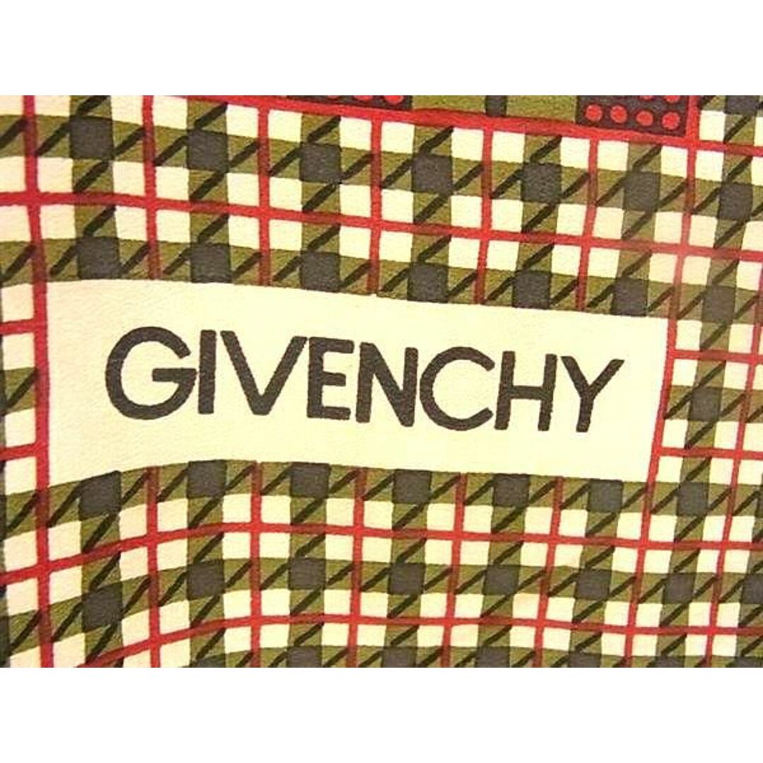 GIVENCHY - □美品□ GIVENCHY ジバンシィ シルク100% チェック GIVENCHY - □美品□ GIVENCHY ジバンシィ シルク100% チェック