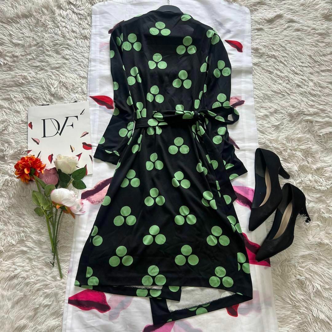 DIANE von FURSTENBERG - 【良品】DIANEvonFURSTENBERG 膝丈 DIANE von FURSTENBERG - 【良品】DIANEvonFURSTENBERG 膝丈