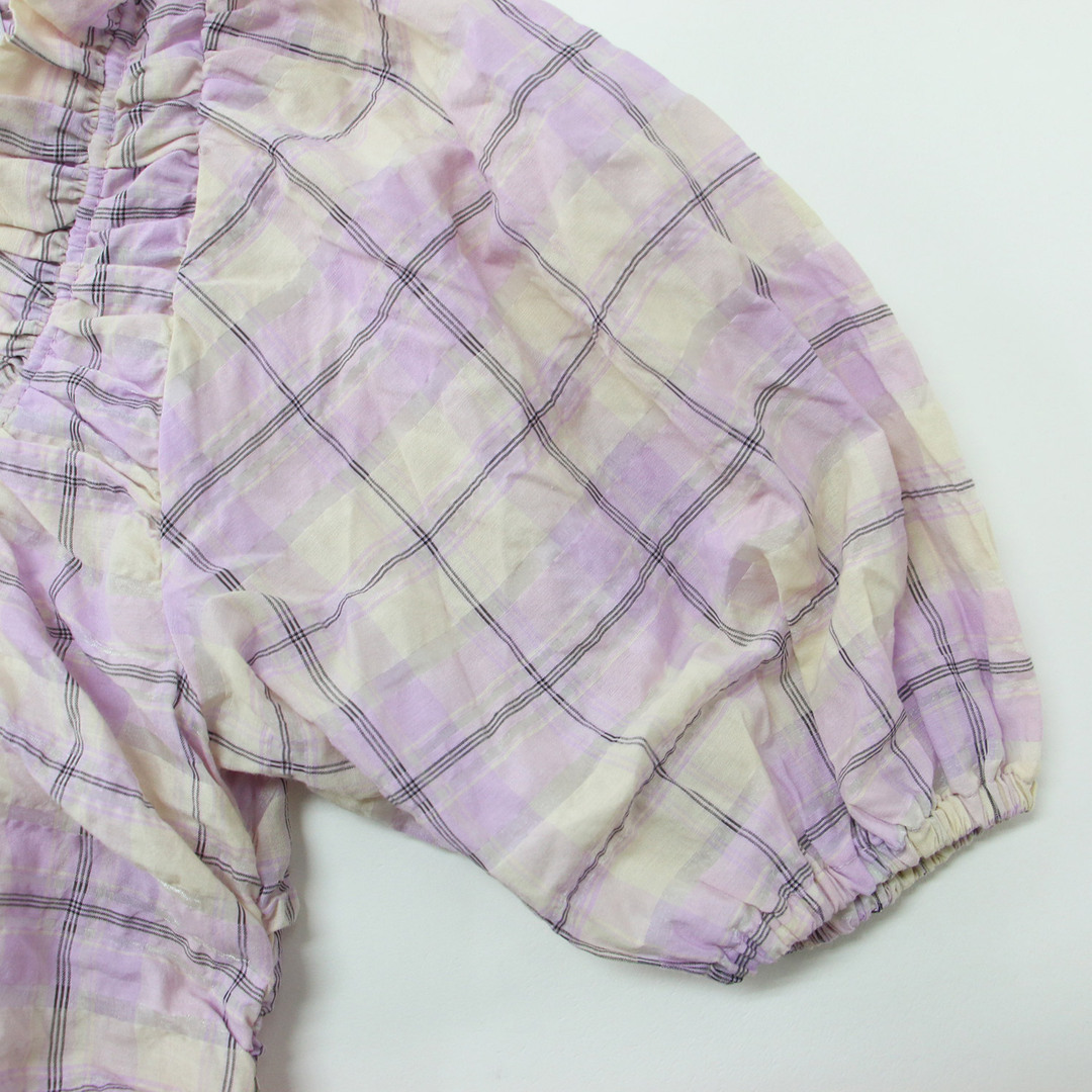 美品 GANNI ガニー ワンピース ピンク ベージュ系 サイズ:34(XS 美品 GANNI ガニー ワンピース ピンク ベージュ系 サイズ:34(XS