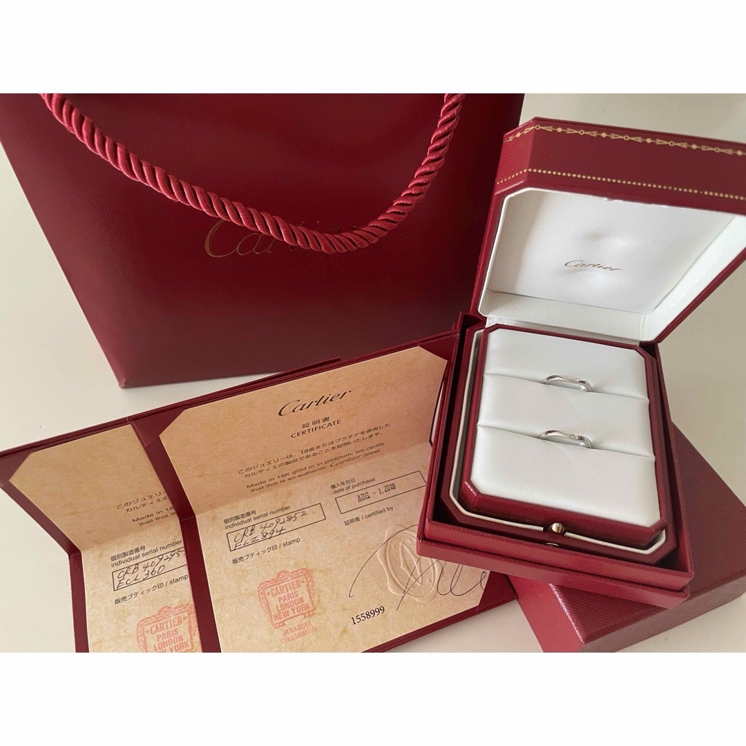 Cartier - ♡カルティエ♡ 結婚指輪 Cartier ペアリング 11号 Cartier - ♡カルティエ♡ 結婚指輪 Cartier ペアリング 11号