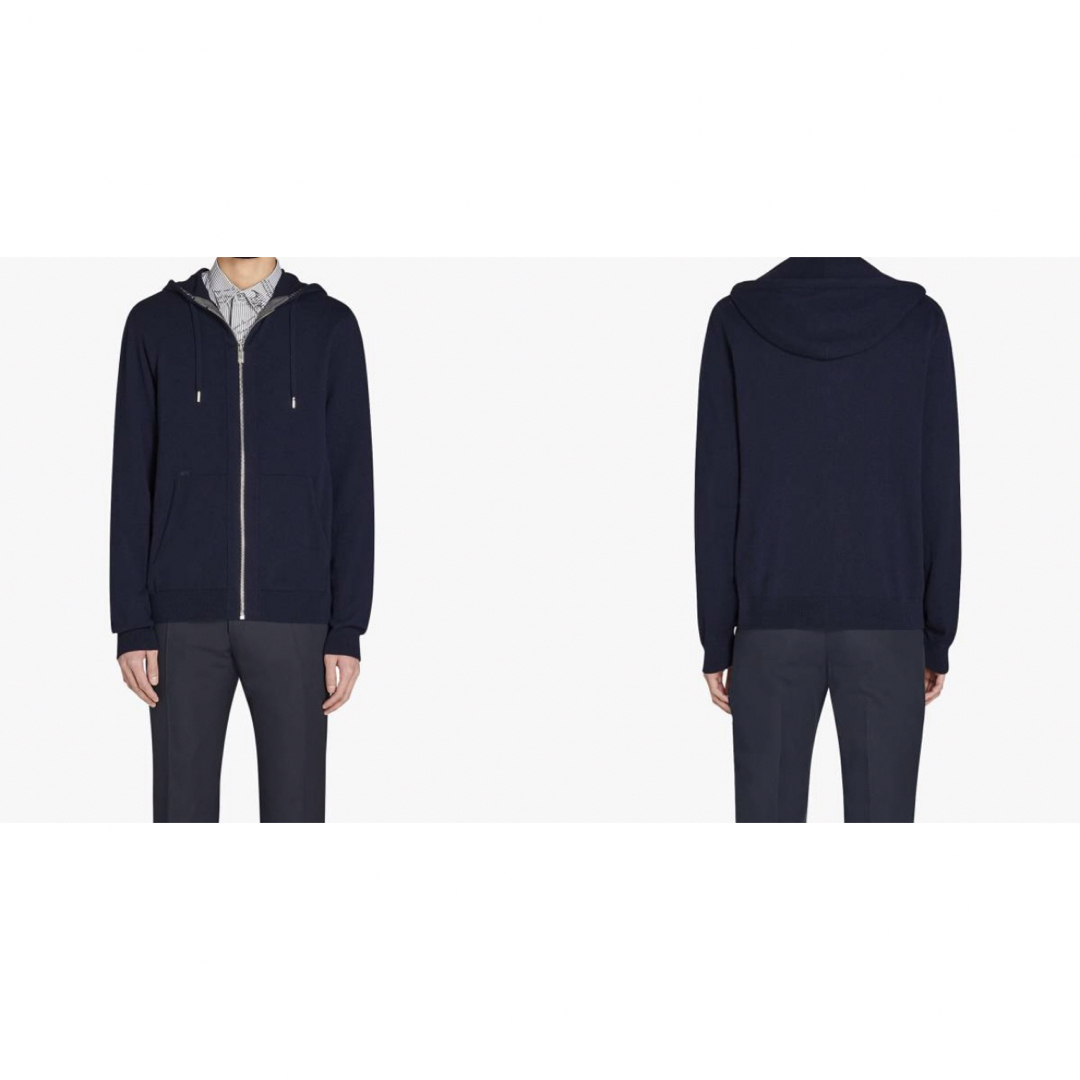 BERLUTI - 定価24,9万 ベルルッティ カシミア シルク ジップ BERLUTI - 定価24,9万 ベルルッティ カシミア シルク ジップ