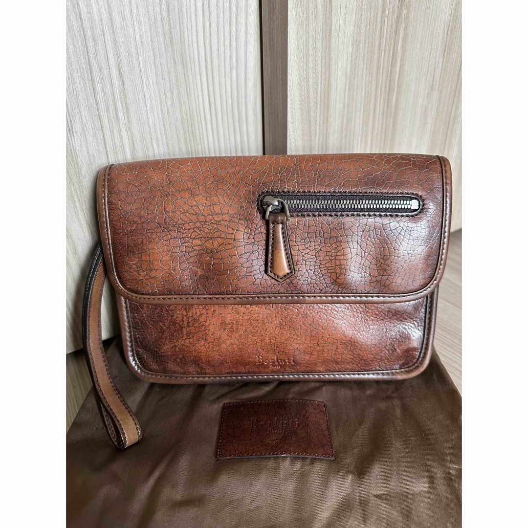 BERLUTI - 特注50万 ベルルッティ セジュール セカンドバッグ BERLUTI - 特注50万 ベルルッティ セジュール セカンドバッグ