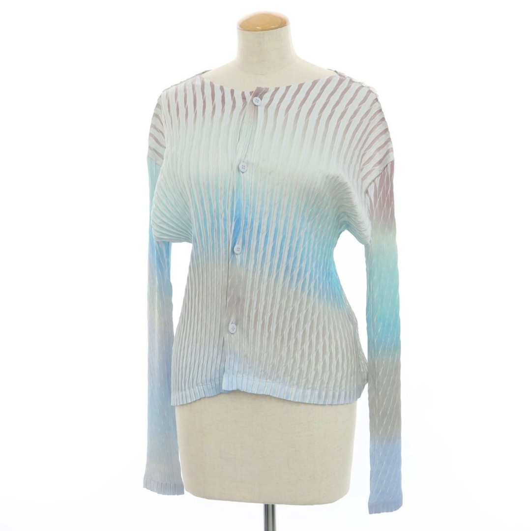イッセイミヤケ ISSEY MIYAKE 2024年春夏 プリーツ カーディガン イッセイミヤケ ISSEY MIYAKE 2024年春夏 プリーツ カーディガン