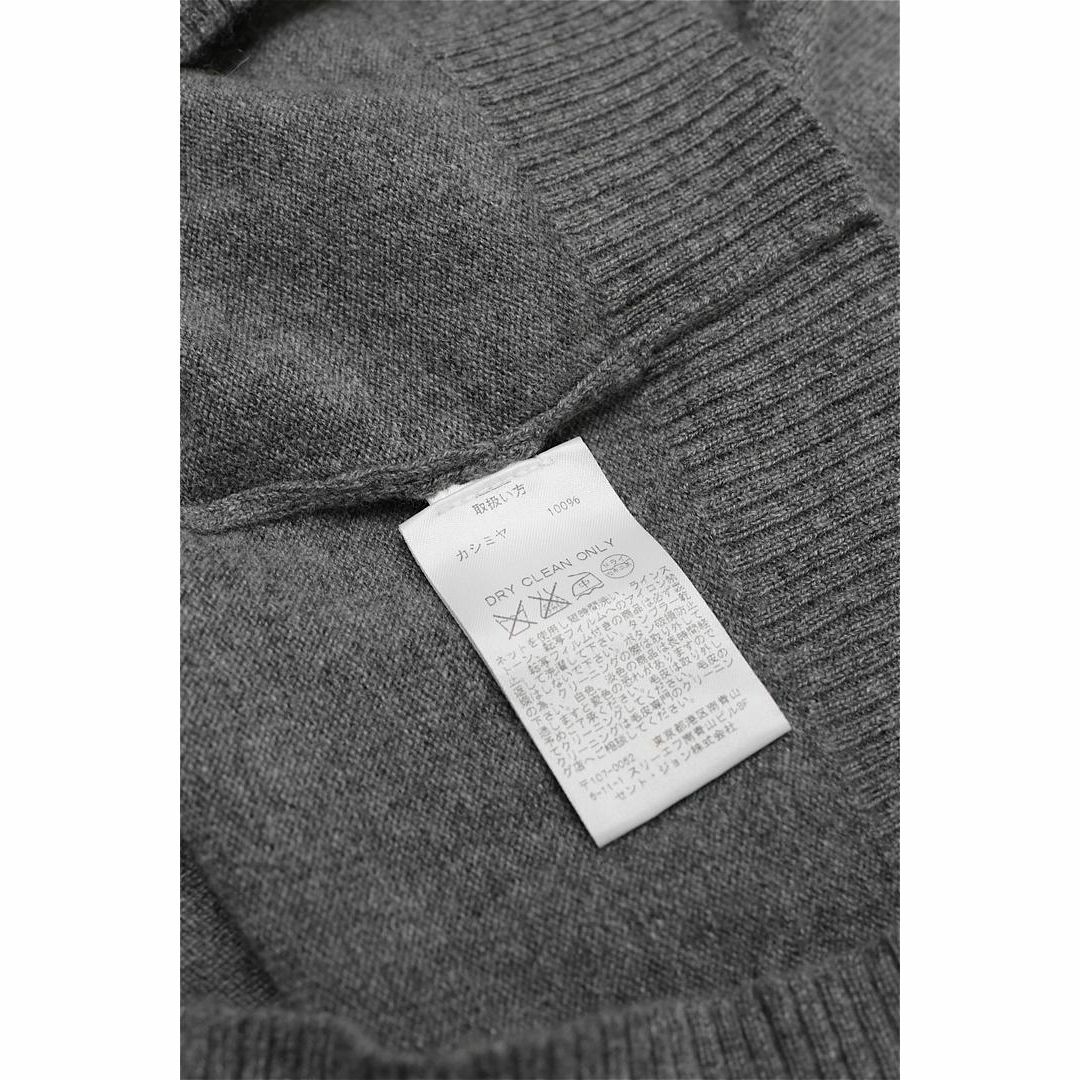 B417/ST.JOHN ノースリーブニット セーター カシミヤ M グレーの B417/ST.JOHN ノースリーブニット セーター カシミヤ M グレーの