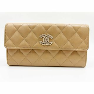 CHANEL - CHANEL シャネル キャビアスキン ロングフラップ CHANEL - CHANEL シャネル キャビアスキン ロングフラップ