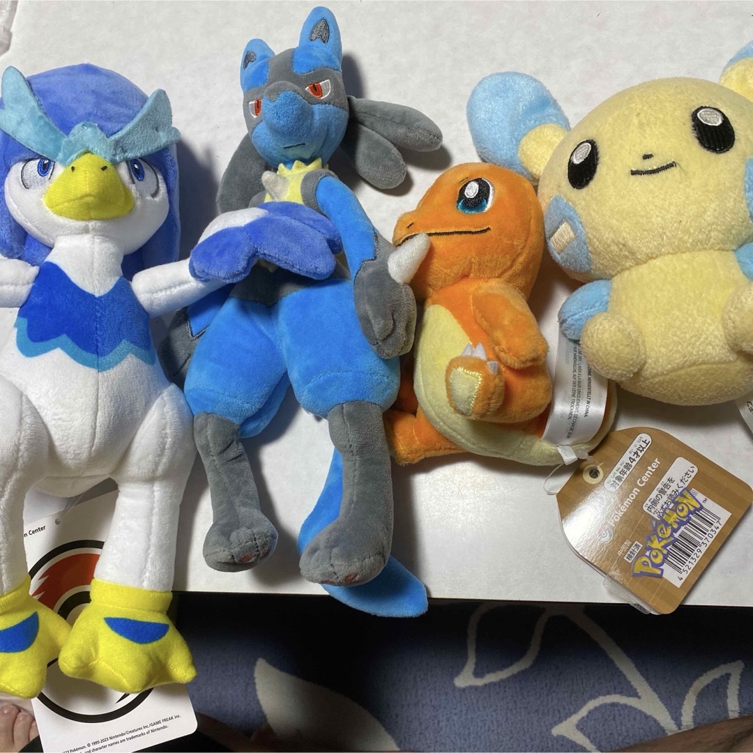 ポケモン - ポケモンセンター ポケモンぬいぐるみ4種セットの ポケモン - ポケモンセンター ポケモンぬいぐるみ4種セットの