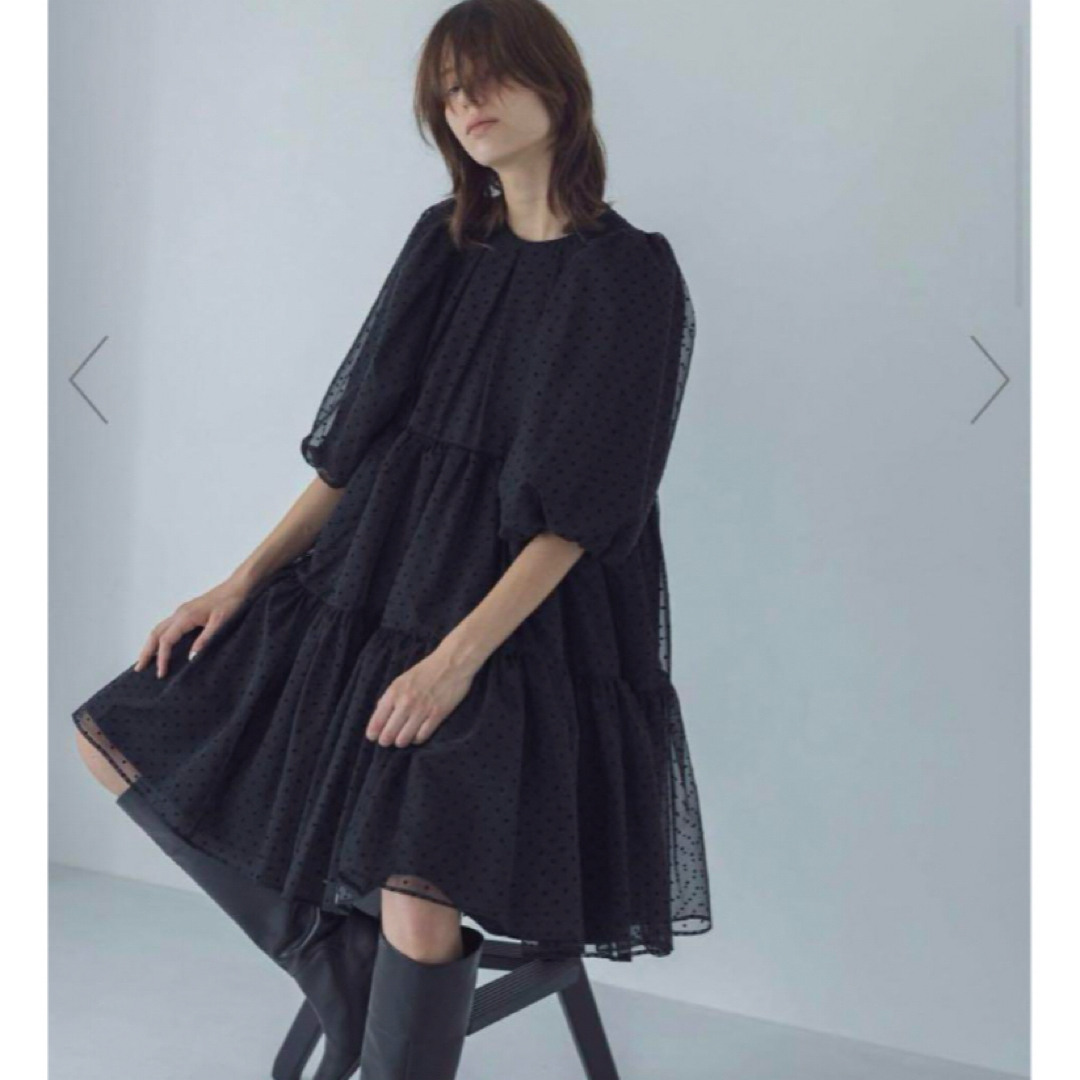 TSURU by MARIKO OIKAWA ドットチュールワンピース☆A02 TSURU by MARIKO OIKAWA ドットチュールワンピース☆A02
