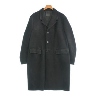 PRADA プラダ 最高級 飾ら バージンウール ダッフルコート 52 PRADA プラダ 最高級 飾ら バージンウール ダッフルコート 52