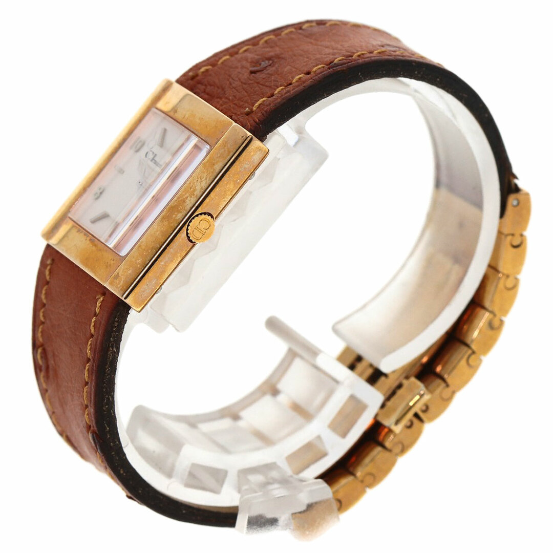 CHRISTIAN DIOR D80-140 スクエアフェイス 腕時計 GP CHRISTIAN DIOR D80-140 スクエアフェイス 腕時計 GP