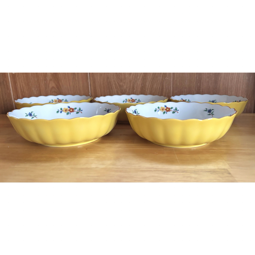たち吉 - 新品未使用 創作陶器たち吉 黄地小花/煮物鉢5つ 橘吉 たち吉 - 新品未使用 創作陶器たち吉 黄地小花/煮物鉢5つ 橘吉