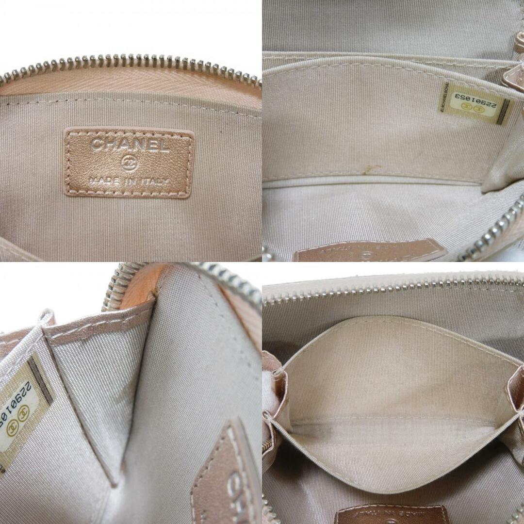 CHANEL シャネル シェブロン ジップ コインパース CCマーク CHANEL シャネル シェブロン ジップ コインパース CCマーク