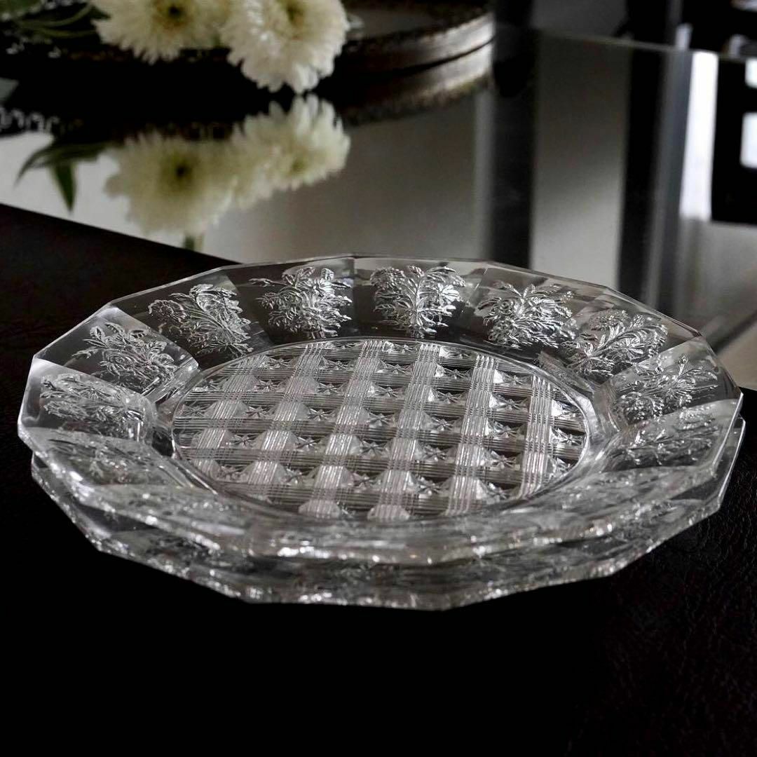 Baccarat - 1840年☆極希少☆オールドバカラ☆BACCARAT☆大判 Baccarat - 1840年☆極希少☆オールドバカラ☆BACCARAT☆大判