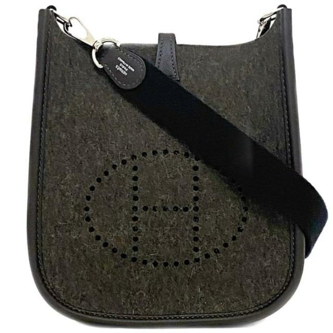 HERMES - エルメス ショルダーバッグ エヴリン TPM グレー HERMES - エルメス ショルダーバッグ エヴリン TPM グレー