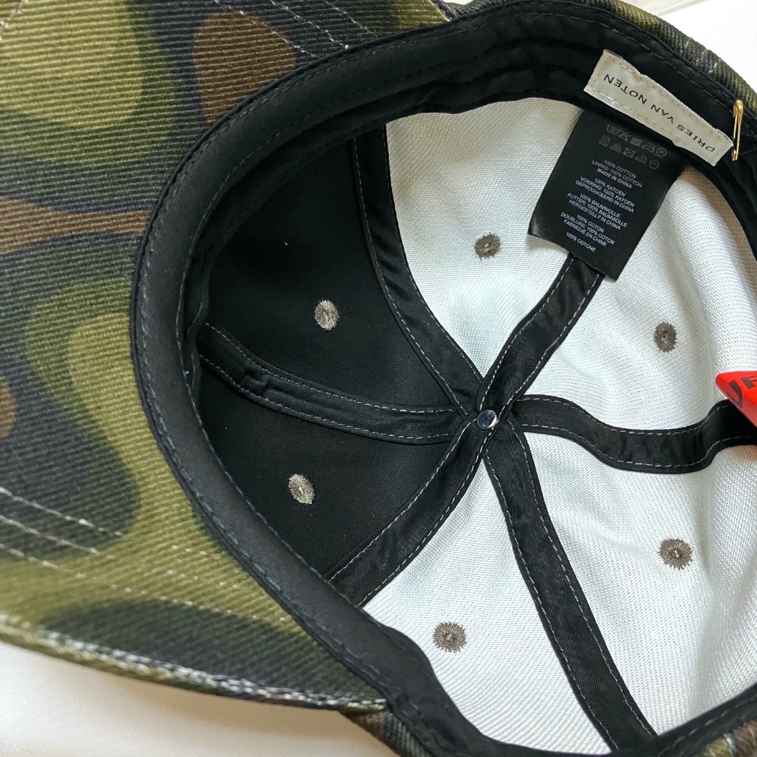 DRIES VAN NOTEN - 新品 24ss DRIES VAN NOTEN 6パネルキャップ DRIES VAN NOTEN - 新品 24ss DRIES VAN NOTEN 6パネルキャップ