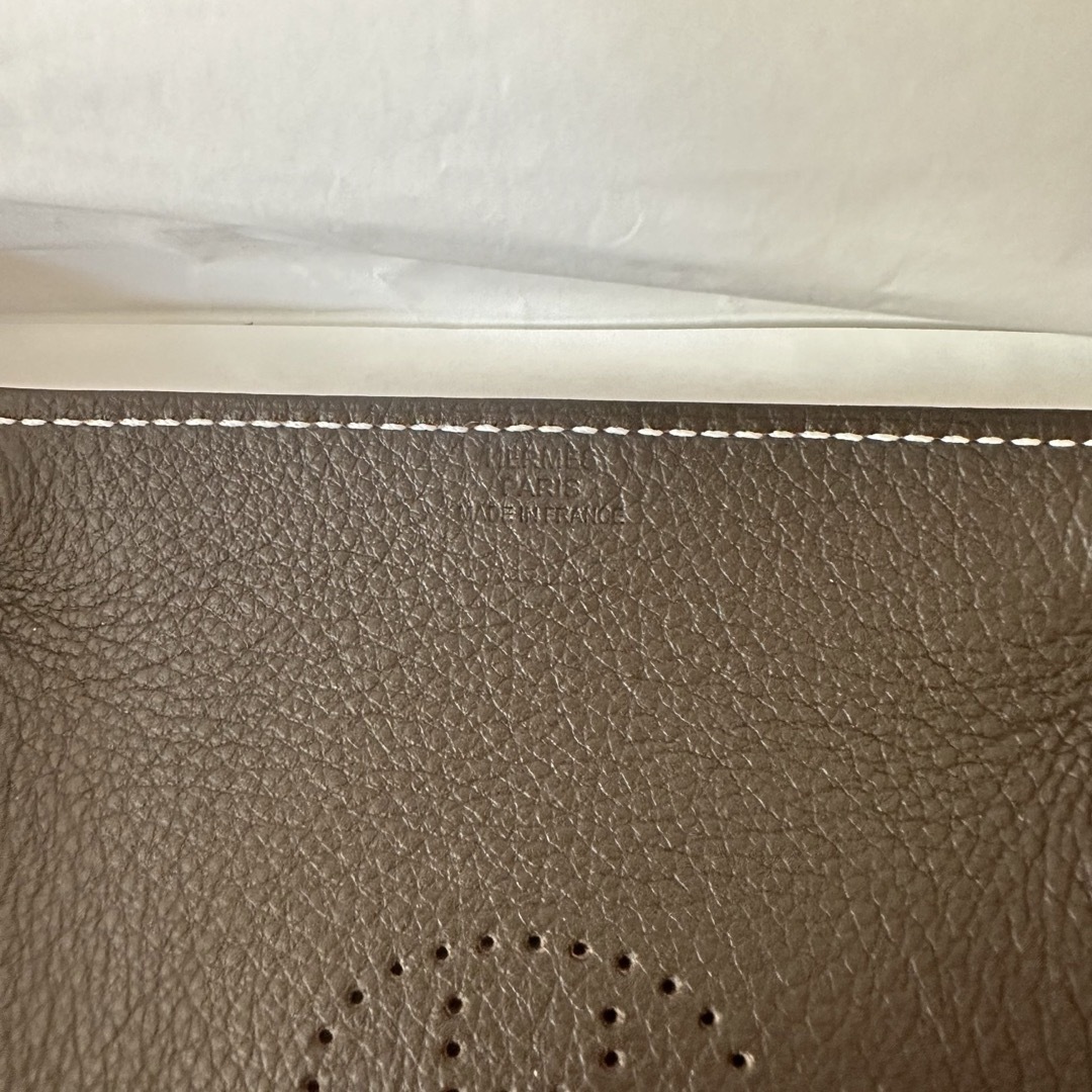 HERMES - HERMESヴィドポッシュ エブリンH ハバナトリヨン HERMES - HERMESヴィドポッシュ エブリンH ハバナトリヨン