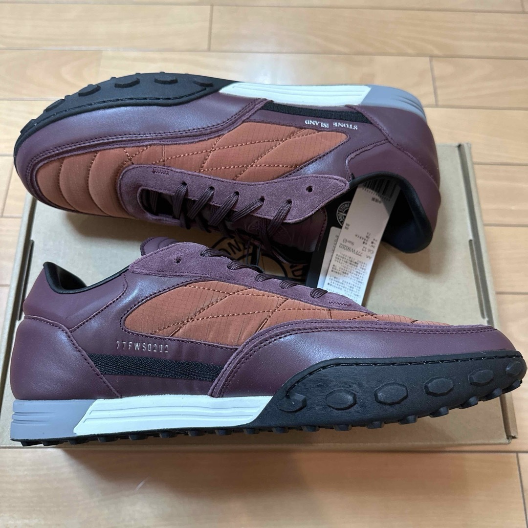 STONE ISLAND - 新品 STONE ISLAND ストーンアイランド レザー STONE ISLAND - 新品 STONE ISLAND ストーンアイランド レザー