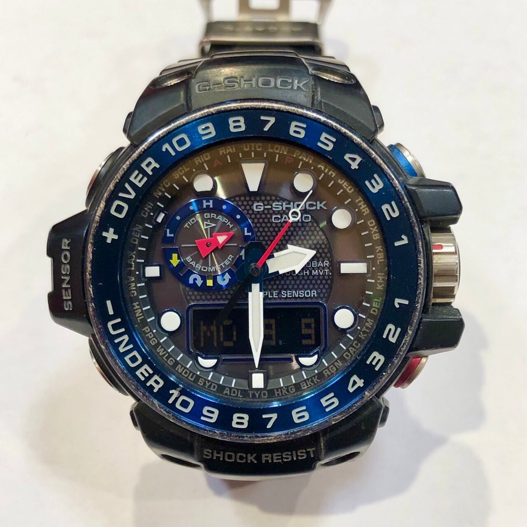 ○ CASIO G-SHOCKガルフマスター 電波ソーラー 腕時計(デジタル) ○ CASIO G-SHOCKガルフマスター 電波ソーラー 腕時計(デジタル)
