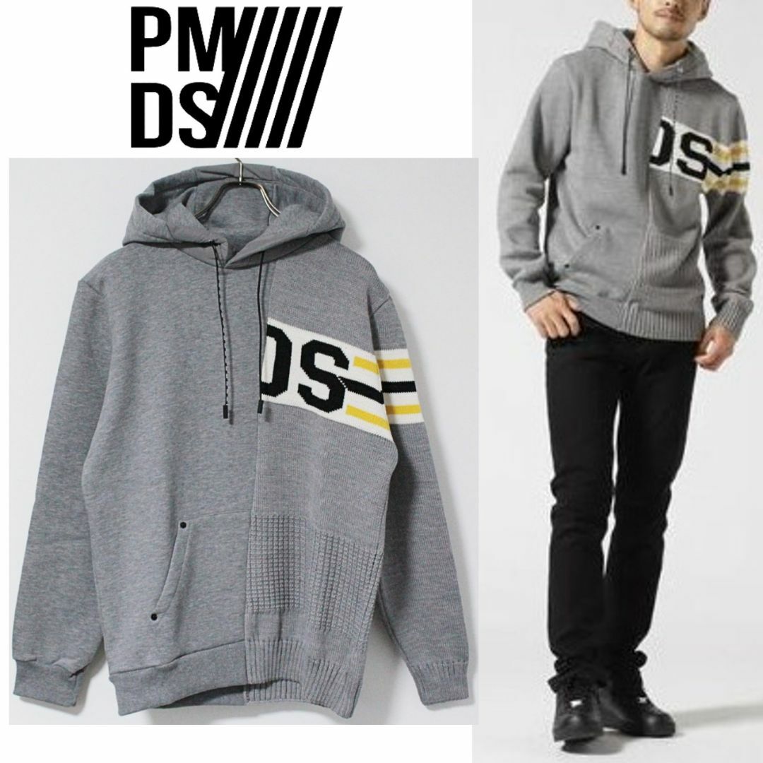 P.M.D.S. - 新品 P.M.D.S. イタリー製 切り替え スウェット P.M.D.S. - 新品 P.M.D.S. イタリー製 切り替え スウェット