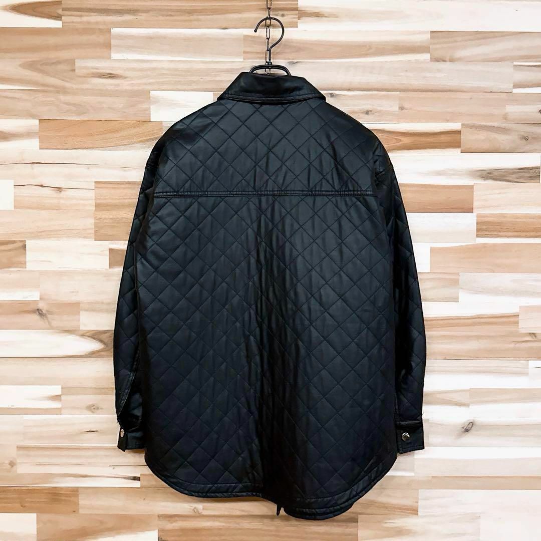 ZARA - オシャレ【ザラ】ZARA キルティング フェイクレザー ZARA - オシャレ【ザラ】ZARA キルティング フェイクレザー