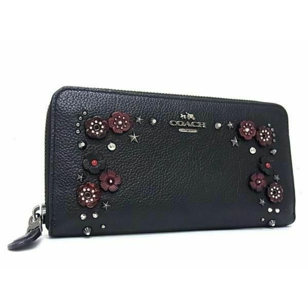 COACH - □美品□ COACH コーチ 21607 レザー フラワー ラウンド COACH - □美品□ COACH コーチ 21607 レザー フラワー ラウンド