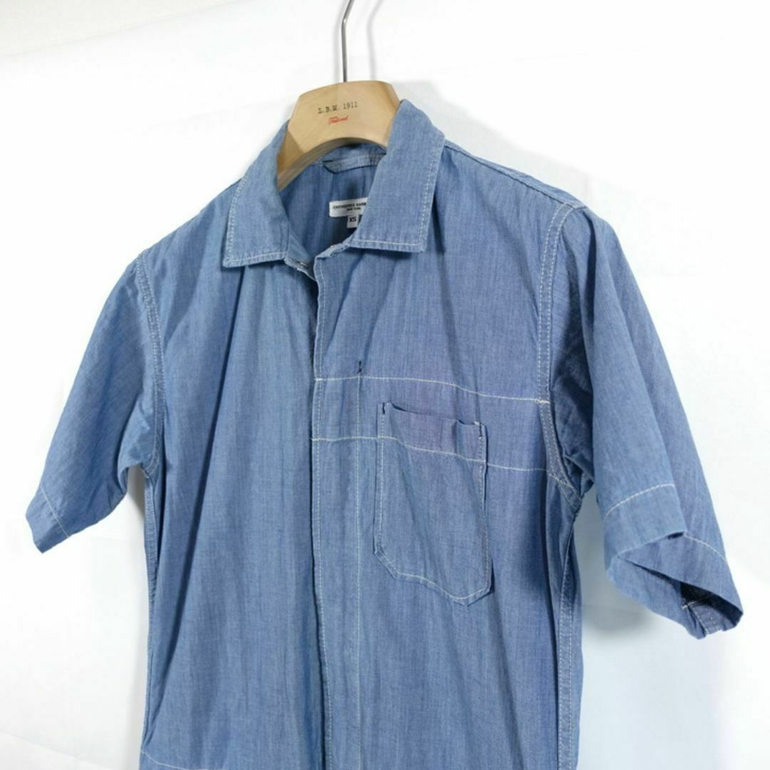 定番】エンジニアードガーメンツ 半袖膝上つなぎ Combi suit 定番】エンジニアードガーメンツ 半袖膝上つなぎ Combi suit