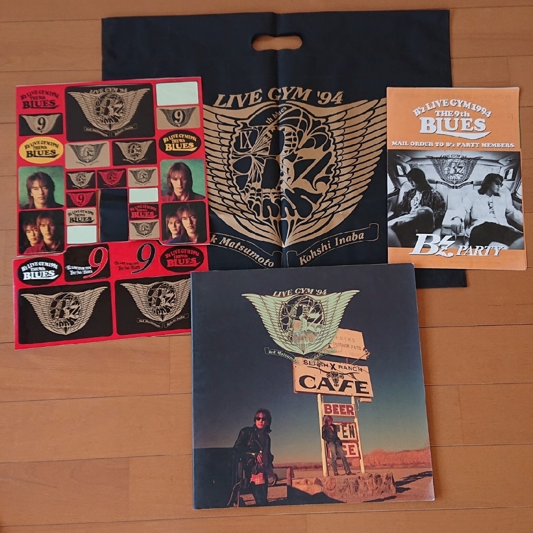 B'z - B'z LIVE-GYM 1994 THE 9th BLUES グッズ セットの通販 by B'z - B'z LIVE-GYM 1994 THE 9th BLUES グッズ セットの通販 by