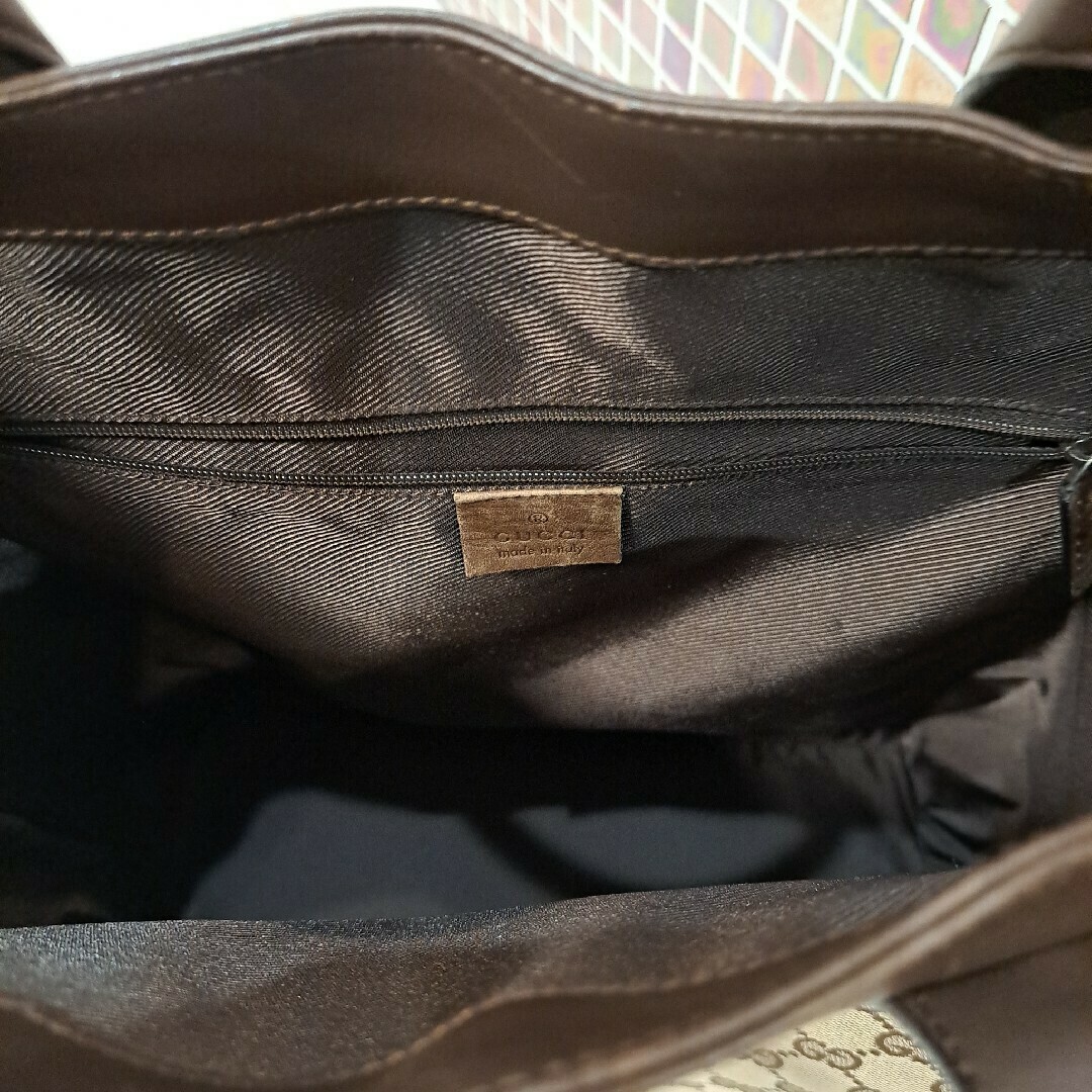 ブランドグッチGUCCIモノグラムGGトートバッグA4収納サイズ ブランドグッチGUCCIモノグラムGGトートバッグA4収納サイズ