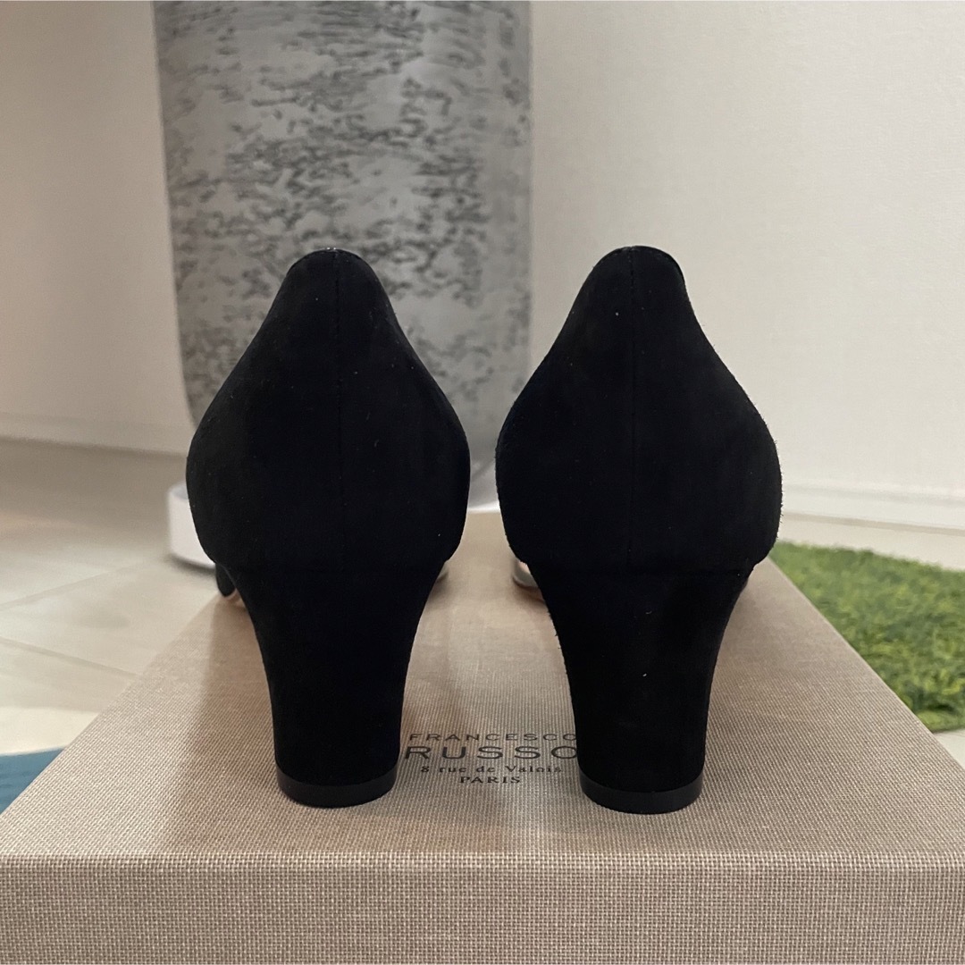 新品 フランチェスコルッソ 38 パンプス ブラック 定価100100円 新品 フランチェスコルッソ 38 パンプス ブラック 定価100100円