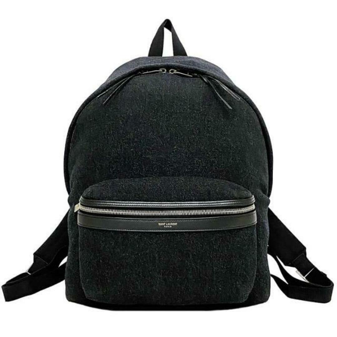 SAINT LAURENT - サンローラン バックパック ブラック 326865 美 SAINT LAURENT - サンローラン バックパック ブラック 326865 美