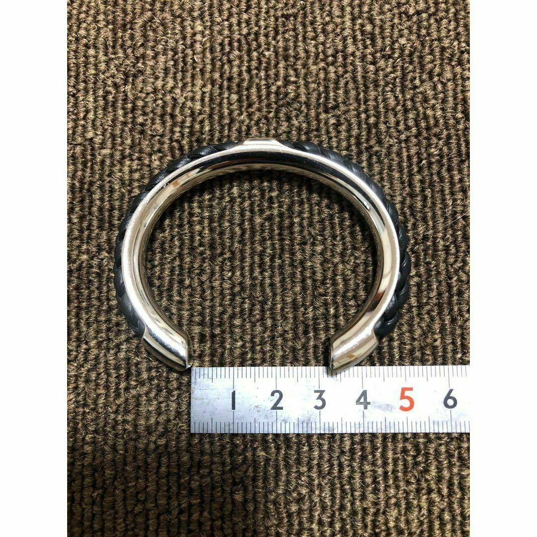 HERMES - ○美中古 HERMESエルメス シルバーブレスレット HERMES - ○美中古 HERMESエルメス シルバーブレスレット