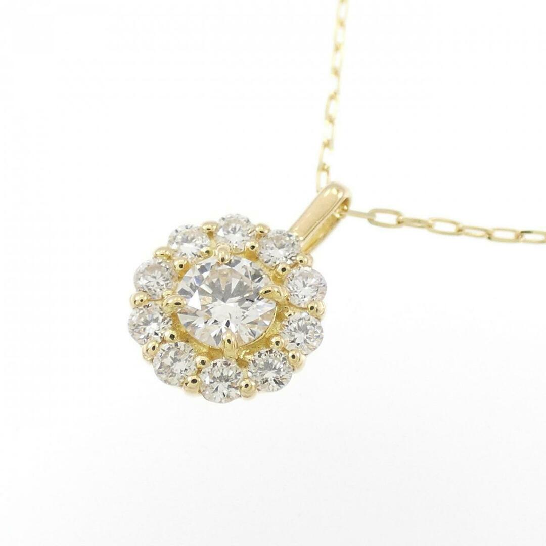 新品】K18YG ダイヤモンド ネックレス 0.20CT 新品】K18YG ダイヤモンド ネックレス 0.20CT