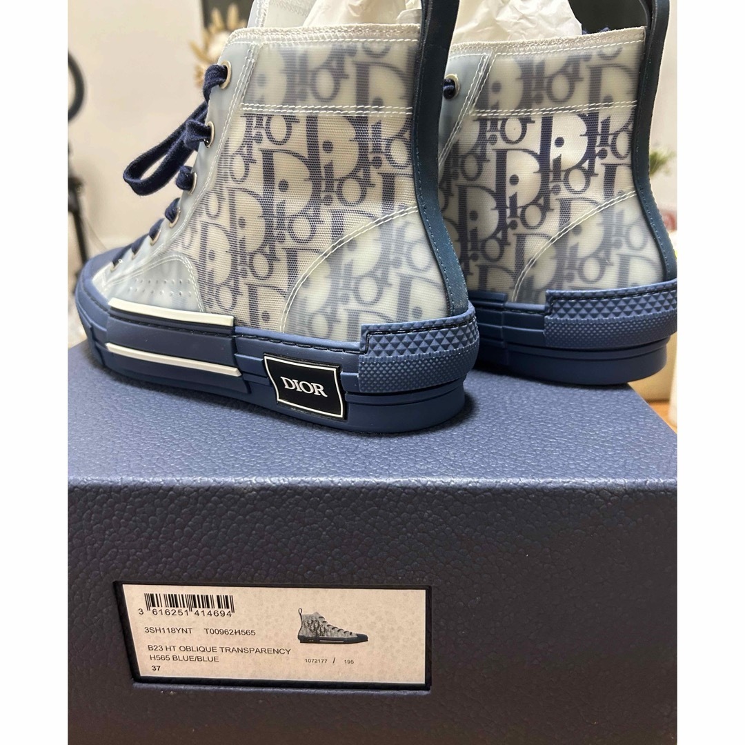 新品 Dior 2019AW B23ディオール ハイトップスニーカー 新品 Dior 2019AW B23ディオール ハイトップスニーカー