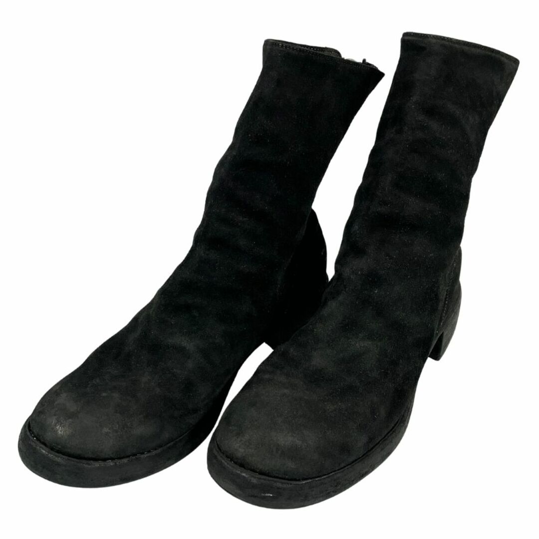 GUIDI - GUIDI グイディ スウェード バッグジップ ブーツ GUIDI - GUIDI グイディ スウェード バッグジップ ブーツ
