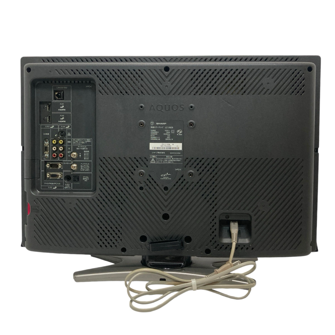 実用品 SHARP LC-26V5 AQUOS液晶テレビ もの寂しい 実用品 SHARP LC-26V5 AQUOS液晶テレビ もの寂しい